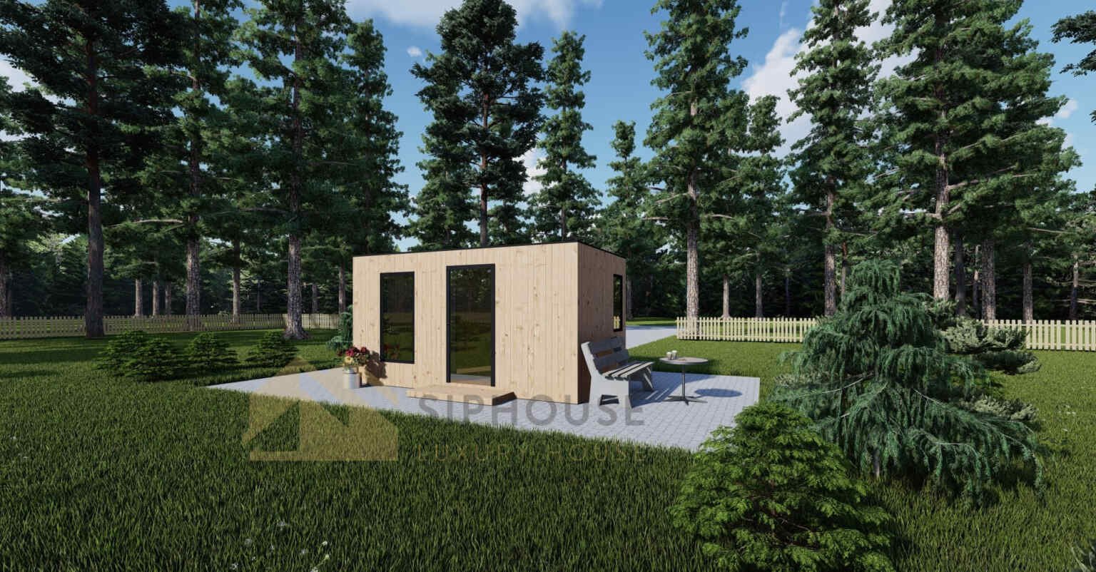 Tiny houses - Gratis levering i Danmark | SipHouse.dk