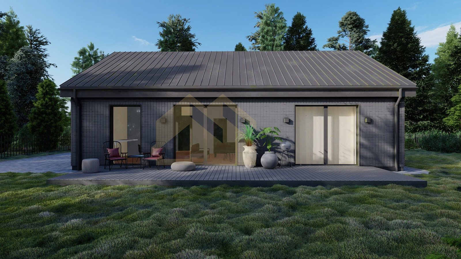 Præfabrikeret hus Eek 93m² - SipHouse