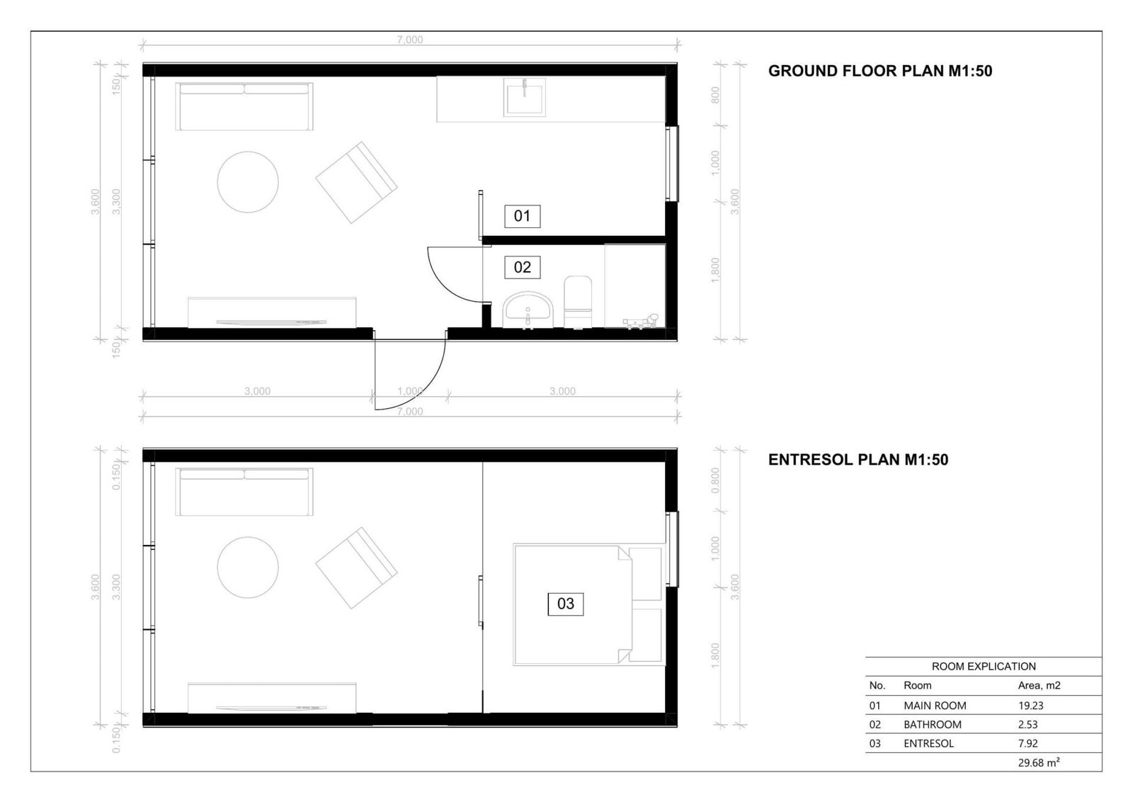 Anneks Edward 30m² - SipHouse